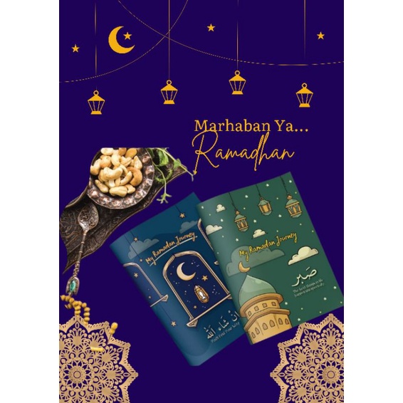 PLANNER RAMADHAN MY RAMADHAN JOURNEY PLANNER ISLAM ISLAMIC REJAB ...