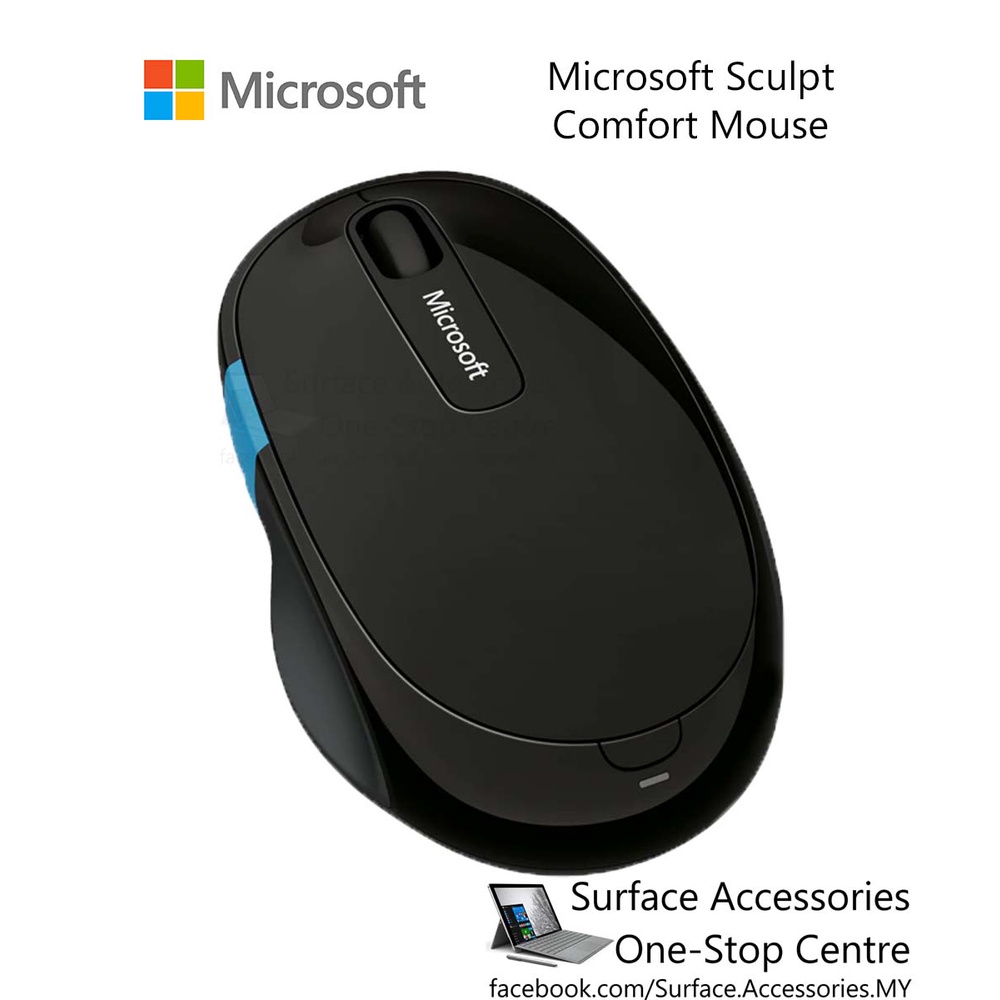 Microsoft Sculpt Comfort Mouse Bluetooth Wireless Mouse Wireless ...