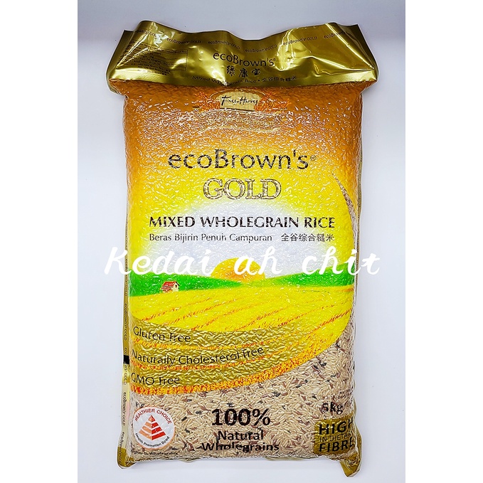 ecoBrown's Gold Mixed Wholegrain Rice 5kg | Shopee Malaysia