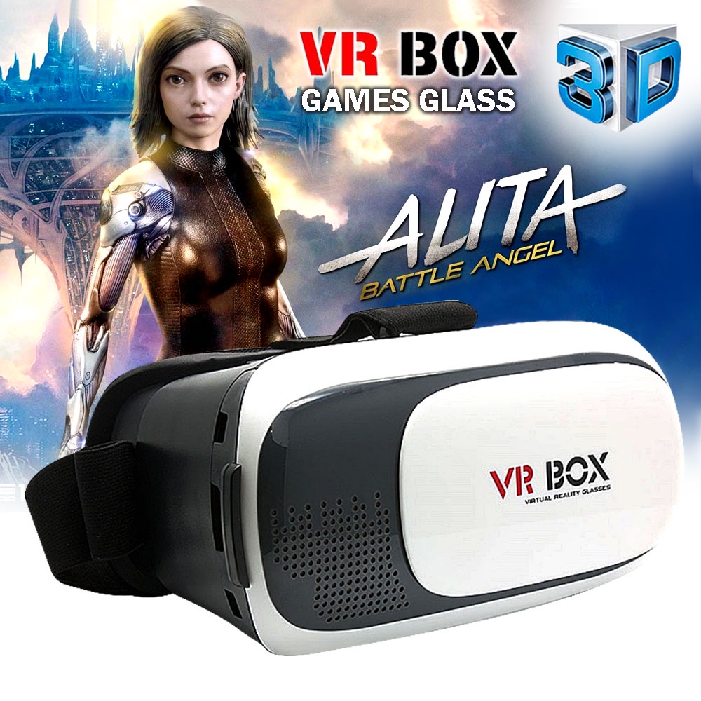 3D View Virtual Reality VR Box Glasses Headset Gear Theater Panorama ...