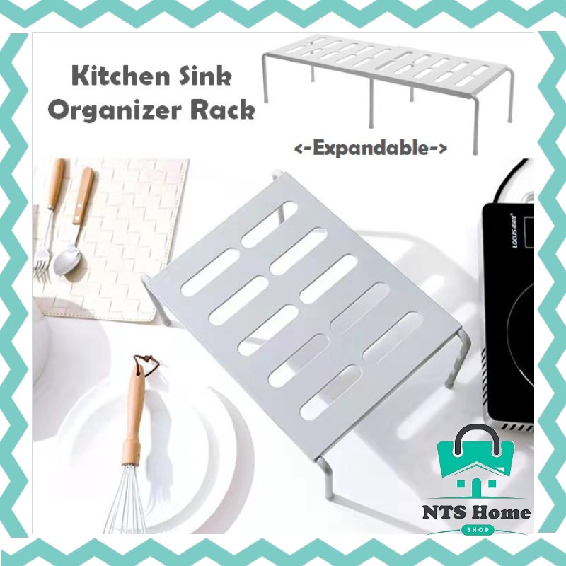 🔥NTS READY STOCK🔥 Kitchen Sink Storage Rack | Expandable Rack | Rak ...