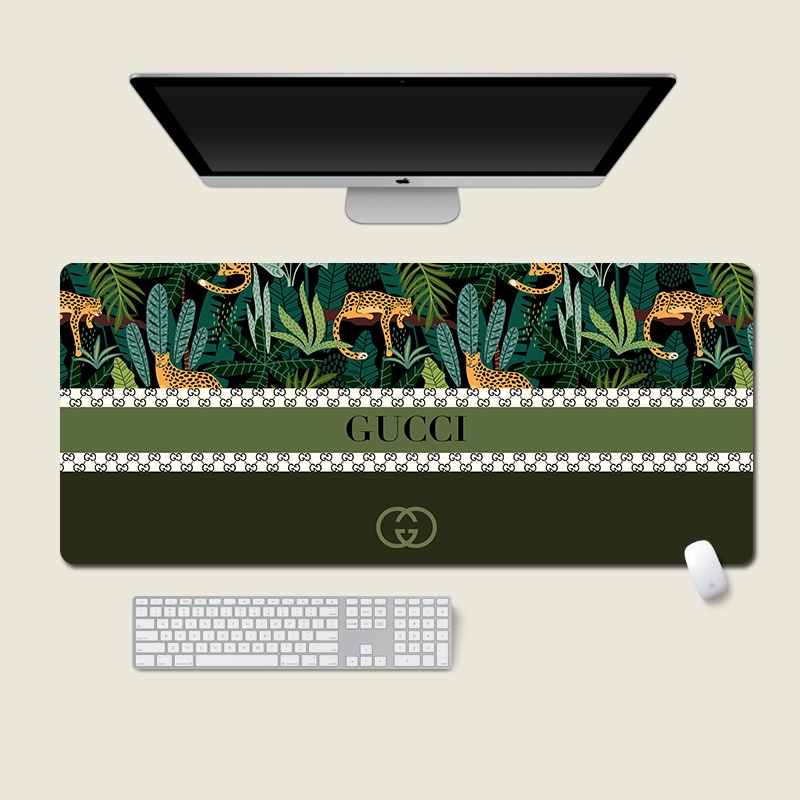 Retro Street Wear Mouse Pad Oversized High-End Light Luxury Large Size ...