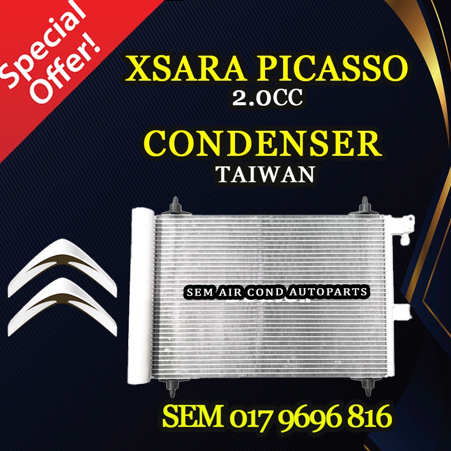 CITROEN XSARA PICASSO OEM TAIWAN NEW CONDENSER/ KONDENSER (CAR AIRCOND ...