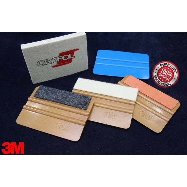 3M™ Hand Applicator ORIGINAL 3M Felt Edge Squeegee PA1-G Gold Wrap film ...