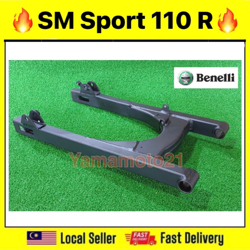 Original Benelli SM Sport 110R 110 R Rear Swing Arm Assy Fork Comp Assy ...