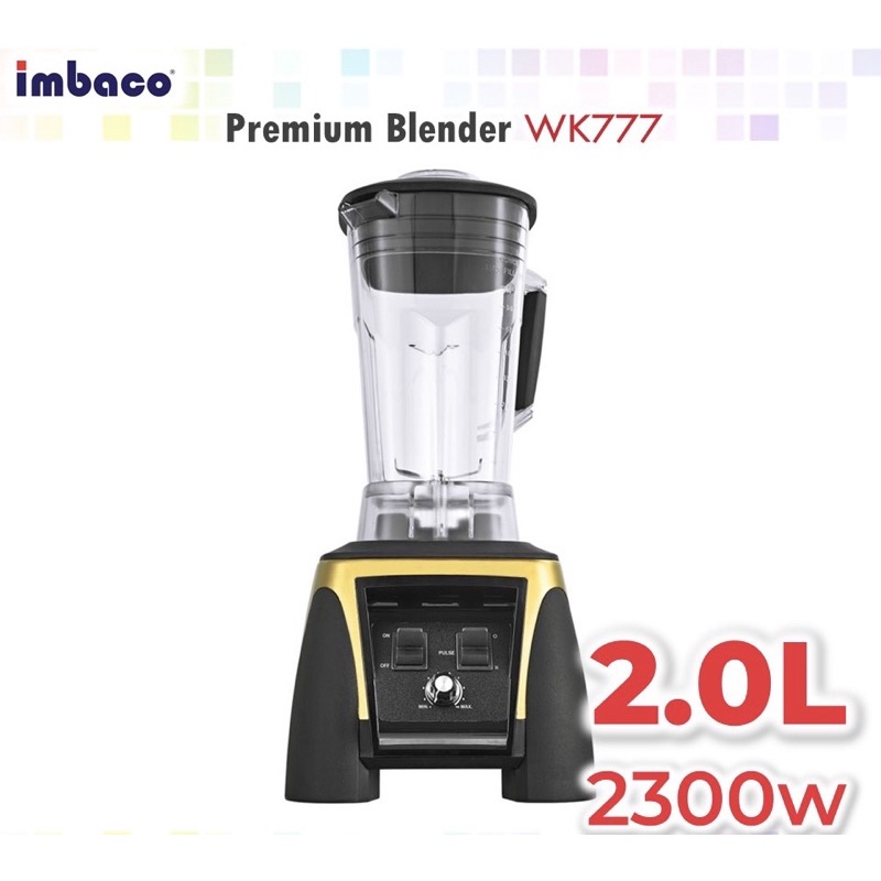 IMBACO Premium Blender - Yellow WK777 | Shopee Malaysia