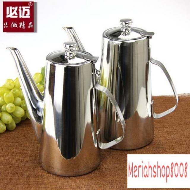 Goose Long Neck Coffee Tea Drinking Water Kettle (3 types) Hot & Cold ...
