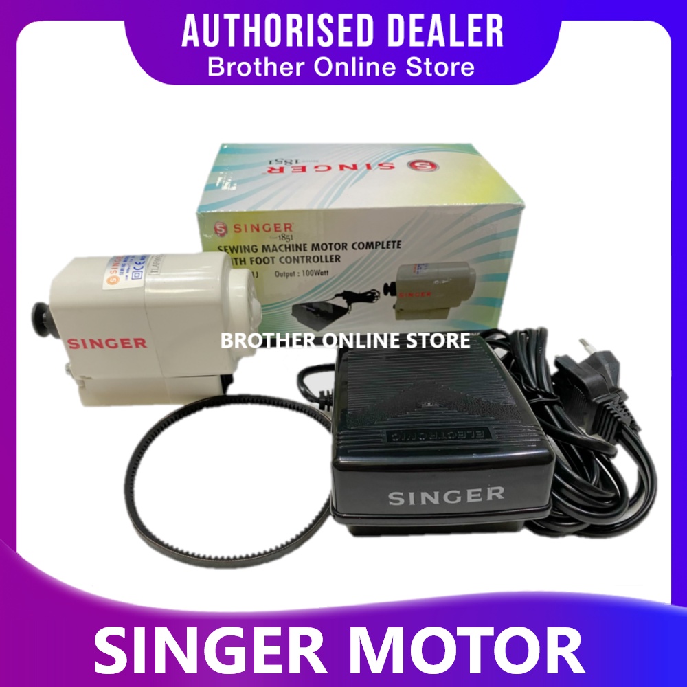 🔥 READY STOCK 🔥 Original Singer Motor/ Motor Mesin Singer With Foot ...