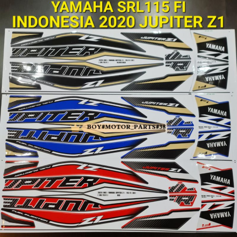 YAMAHA LAGENDA SRL 115 ZR SRL115FI 2020 JUPITER Z1 ( 30 ) BODY STOCKER ...