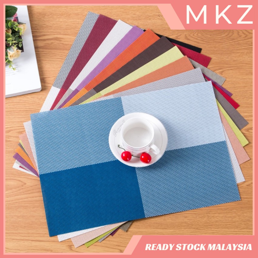 READY STOCK Placemat Dining Table Lapik Alas Pelapik Meja Makan Kitchen ...