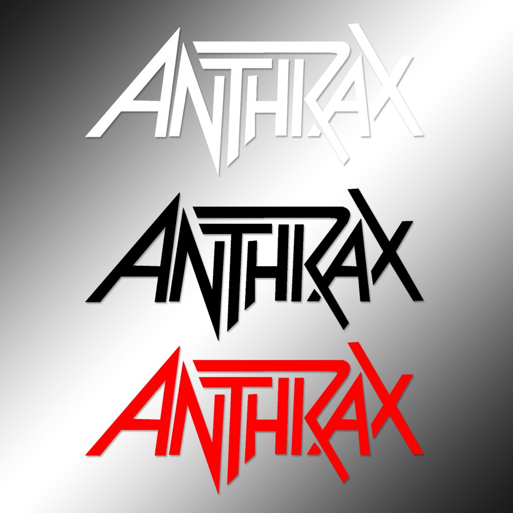 Stickers | (1) Anthrax | Heavy Metal Band Logo | Weathe Proof Decals ...