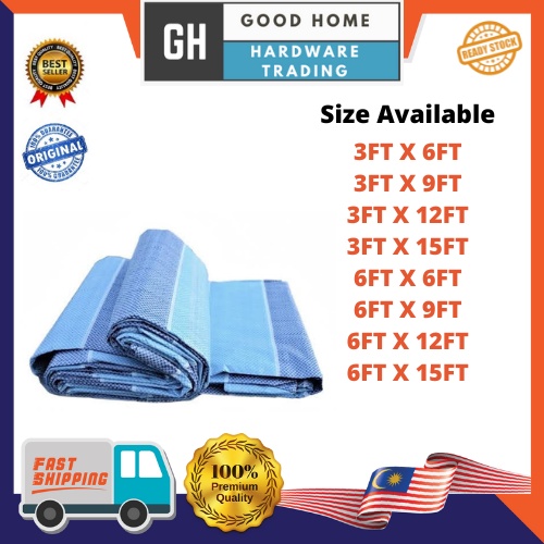 Painting Plastic Canvas Sheet (Waterproof) (Blue & White) (Blue ...