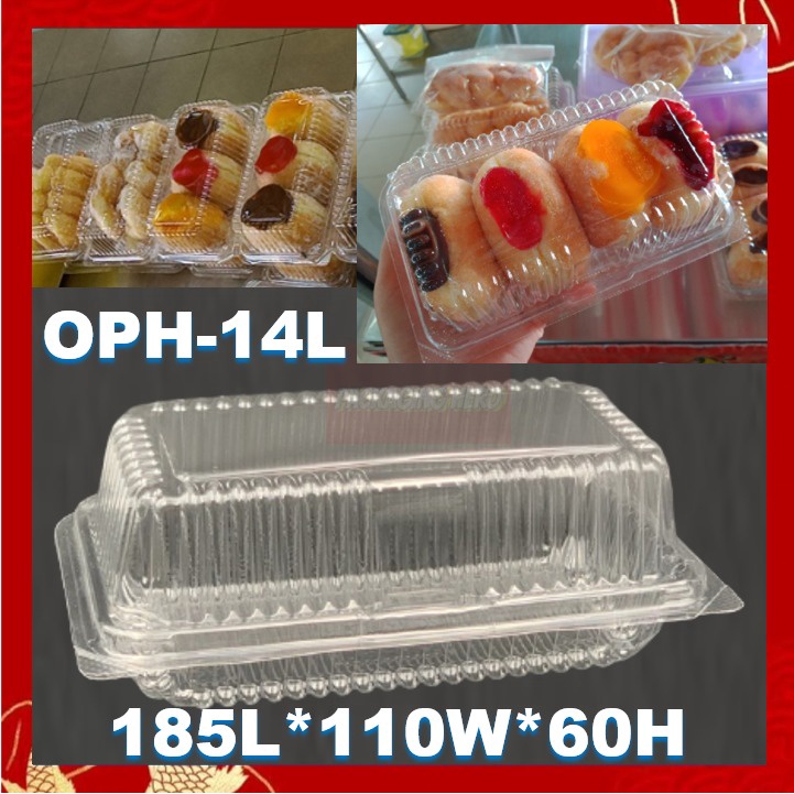 OPS H14L - BENXON Plastic LONG Tray with Lock [50pcs±] Bakery ...