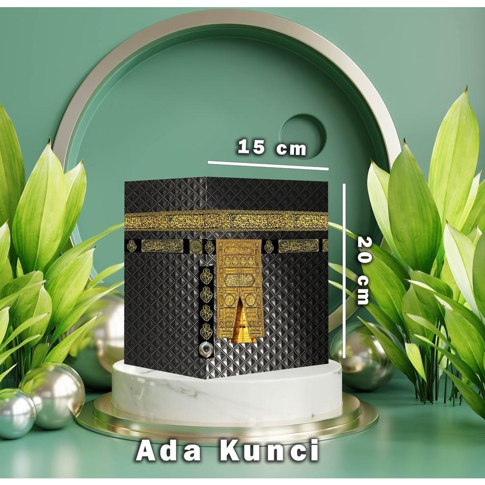 Joy KTB Kaaba key piggy bank, size L, jumbo and size M, permanent ...