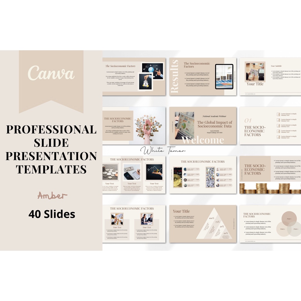 Slide Presentation Templates - Canva Templates, Convert to PowerPoint ...