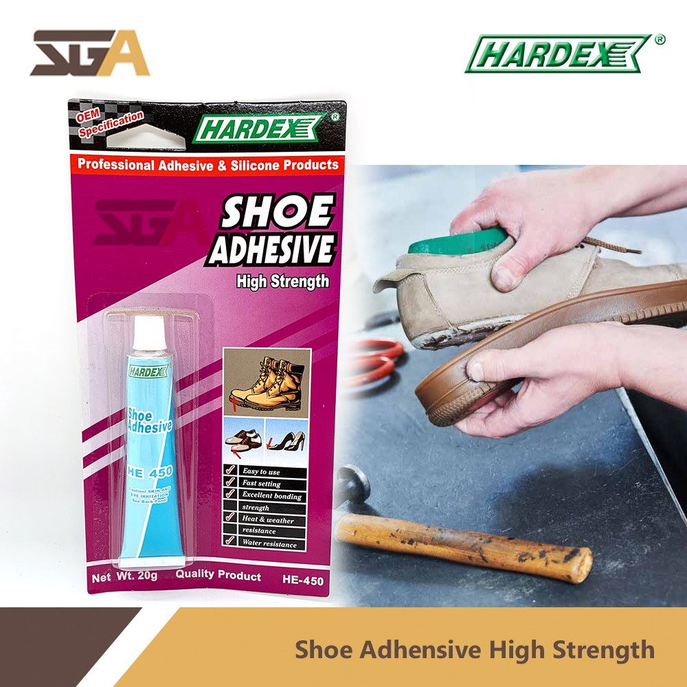 HARDEX HE450 HIGH STRENGTH P. U. SHOE ADHESIVE GLUE 20g | Shopee Malaysia