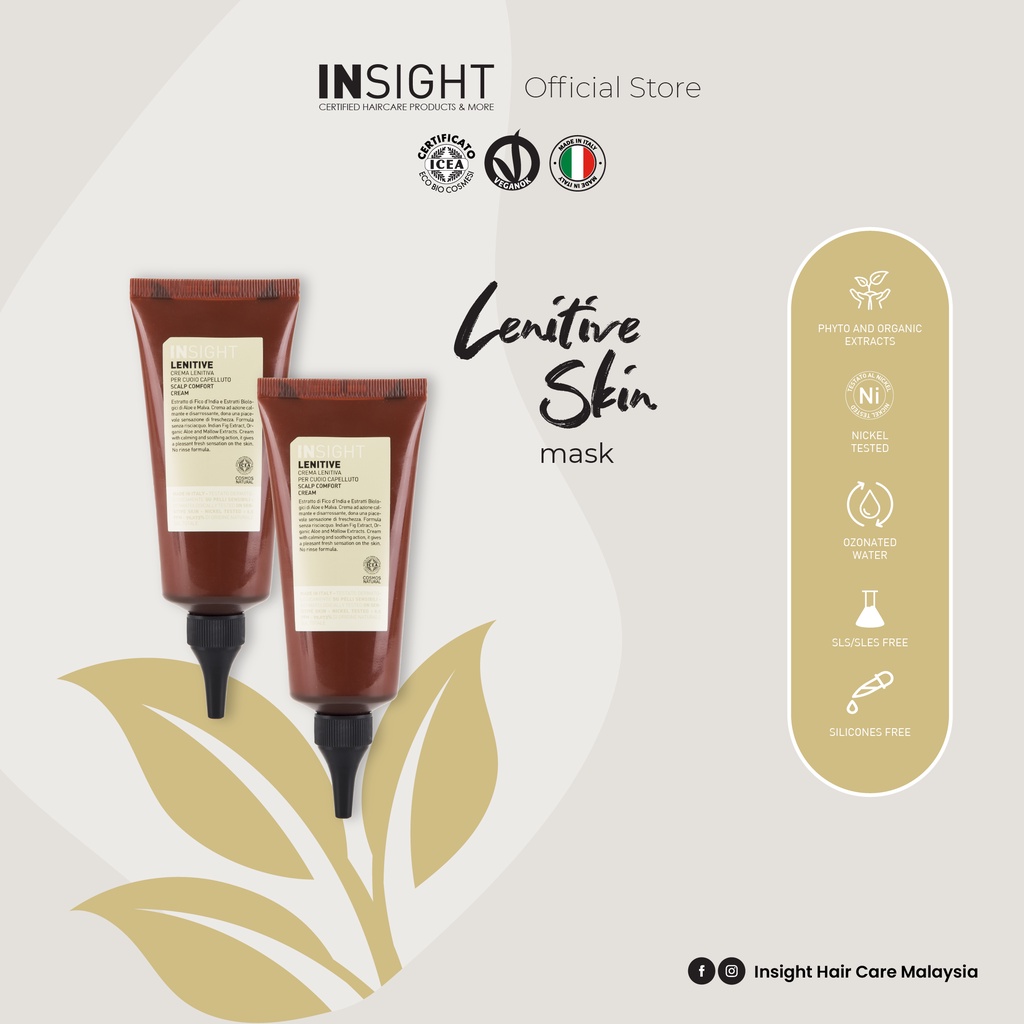 Insight Lenitive Scalp Comfort Cream for Super Sensitive Scalp (100ml ...