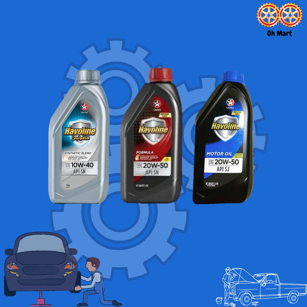 Caltex Havoline Motor Oil/ Formula/ Synthetic Blend 1L | Shopee Malaysia