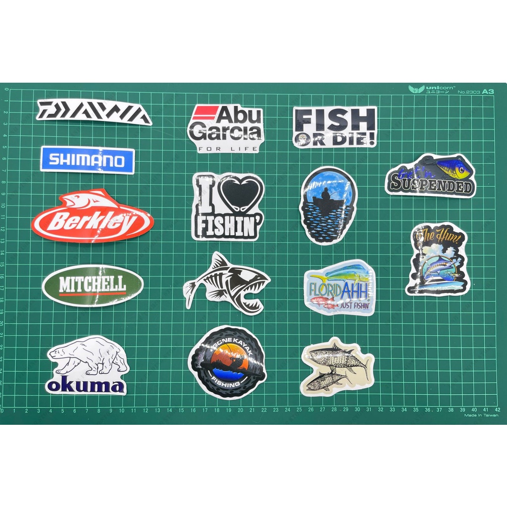 Fishing Sticker for Tackle Box Kodak Pancing Stiker | Shopee Malaysia