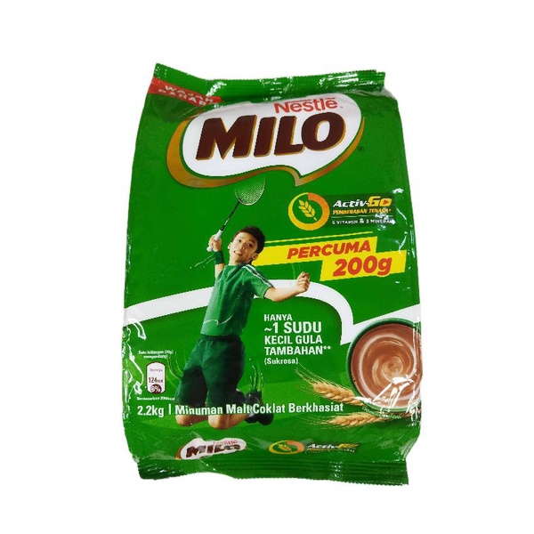 [TKM] Milo Refill Pack 2kg + 200g (2.2KG) | Shopee Malaysia