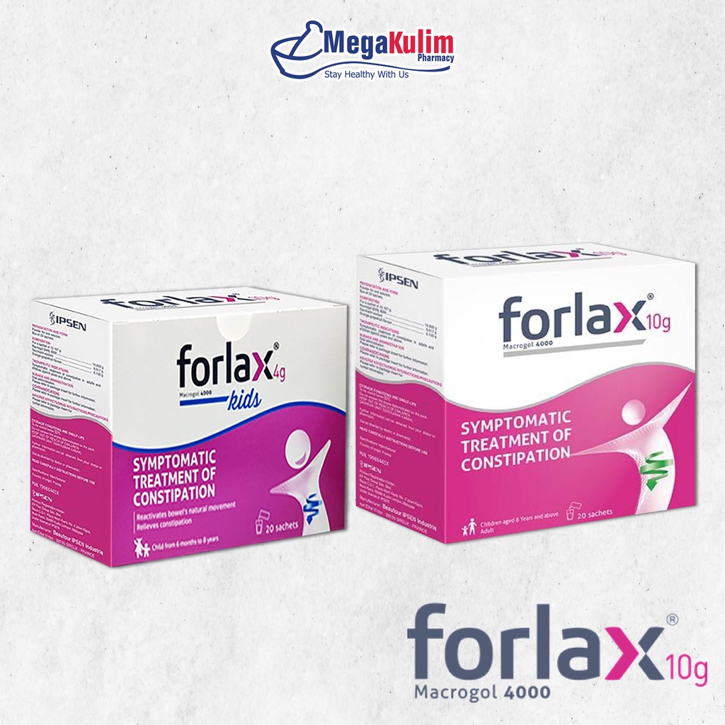 Forlax Adult 10g / Kids 4g 20's | Shopee Malaysia