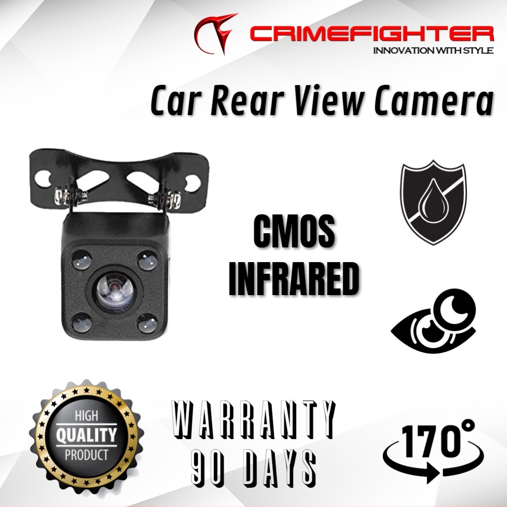 Crimefighter CMOS Infrared Rear View Camera / Reverse Camera / Parking ...