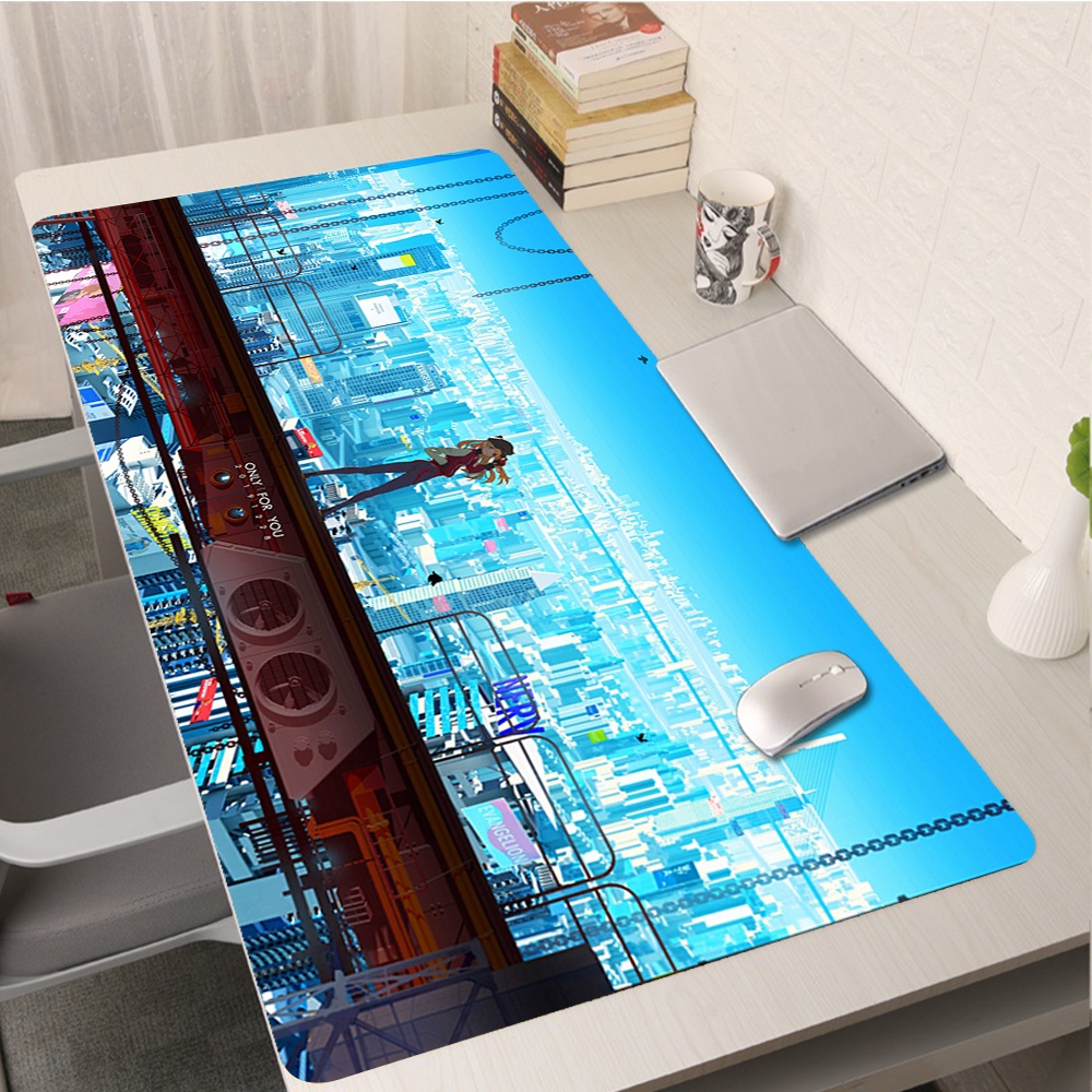 Evangelion Gaming Keyboard Pad Mouse Carpet Varmilo Gamer Desk Mat Pc ...