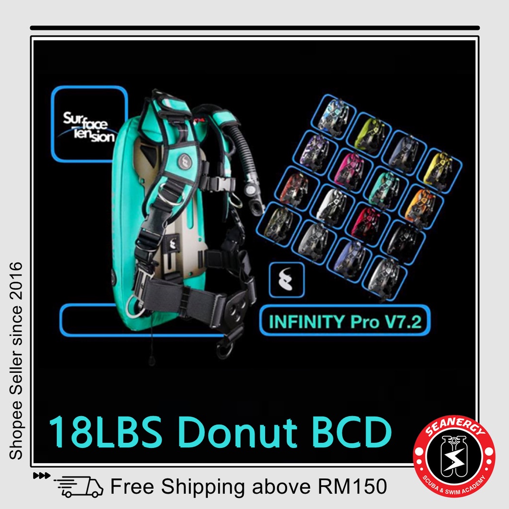 Surface Tension Infinity Pro Donut BCD Wing BCD Travel BCD for Scuba ...
