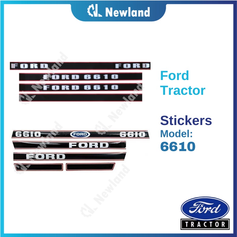 Sticker Tractor Ford 6610 | Shopee Malaysia