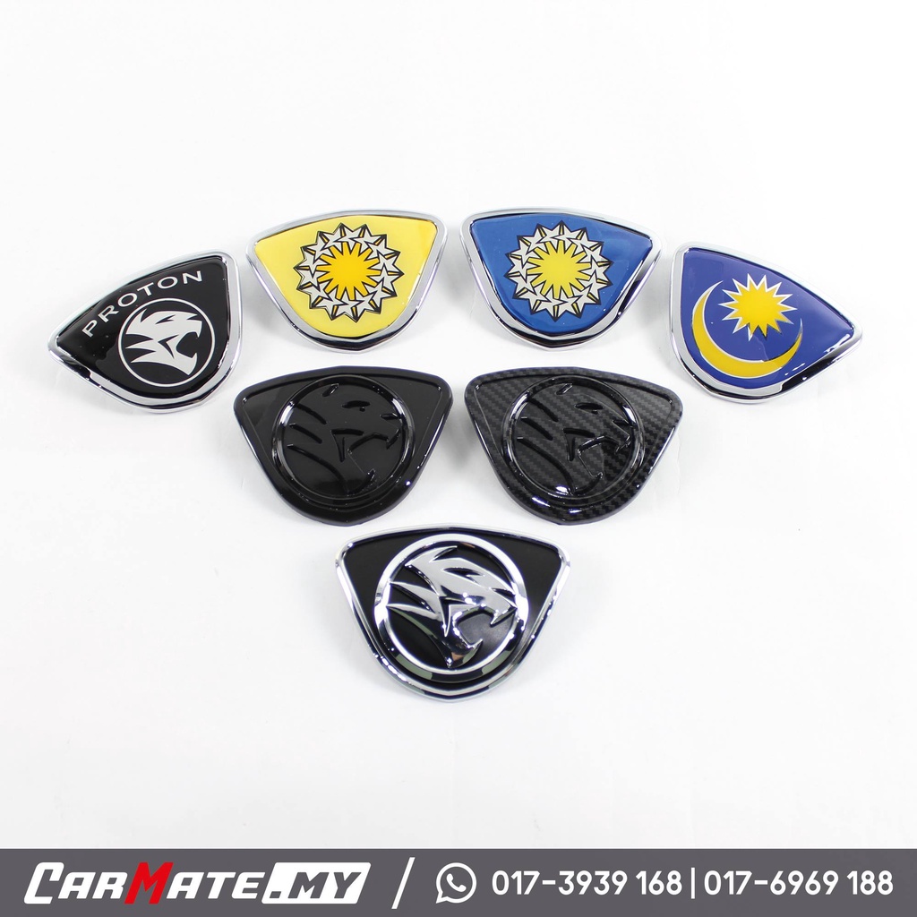 Proton UK Spec Grill Logo Emblem Proton Wira Satria Putra UK Logo ...