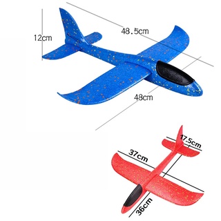 WILLIS DIY Airplane Foam Glider Aeroplane Model Foam Aeroplane Hand ...
