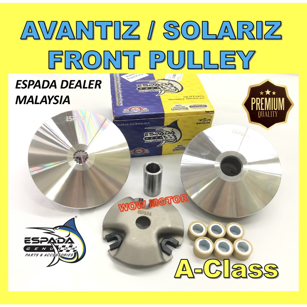 EGO SOLARIZ FRONT PULLEY ESPADA WITH FAN AVANTIZ FRONT PULLY SOLARIZ ...