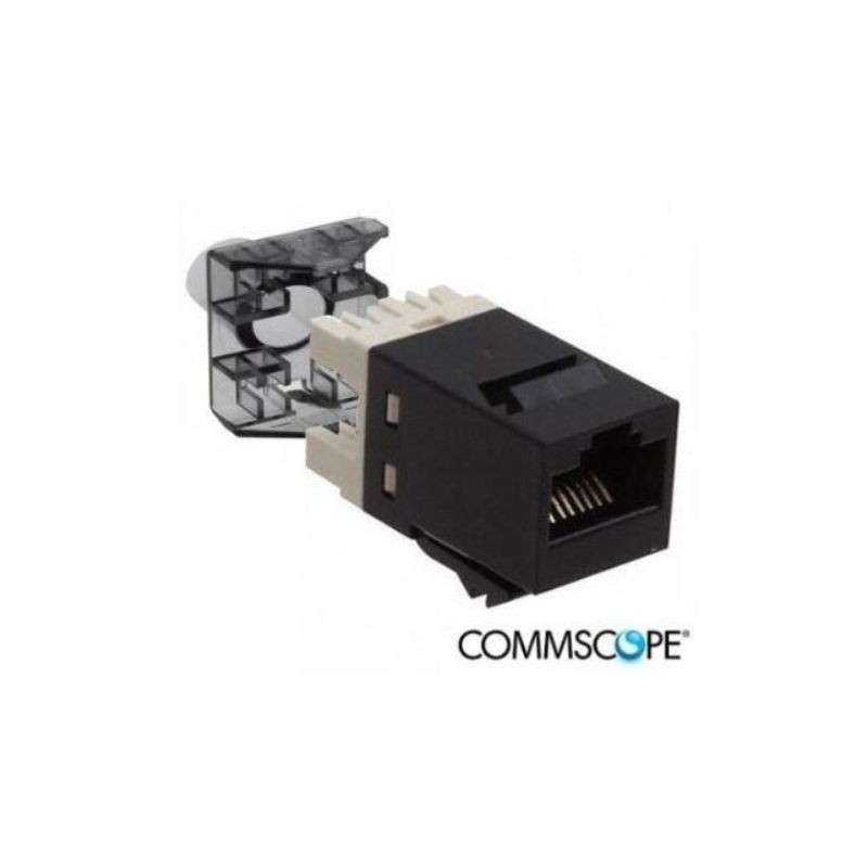 Commscope AMP SL-Series T568A/T568B Unshielded (UTP) RJ45 Cat6 keystone ...