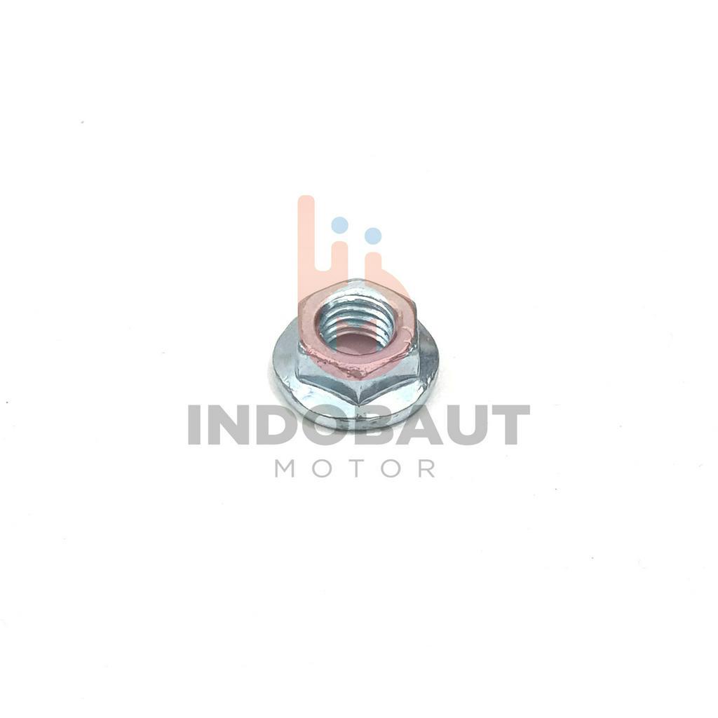 Flange Nut / Flange Nut M5 Key 8 Pitch 0.8 WHITE | Shopee Malaysia