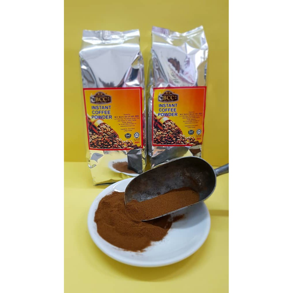 2 x BCC Serbuk Kopi Segera 200gm | Shopee Malaysia