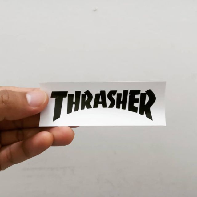 Sticker Thrasher Magazine ( Sticker Cutting / Outdoor ) | Shopee Malaysia