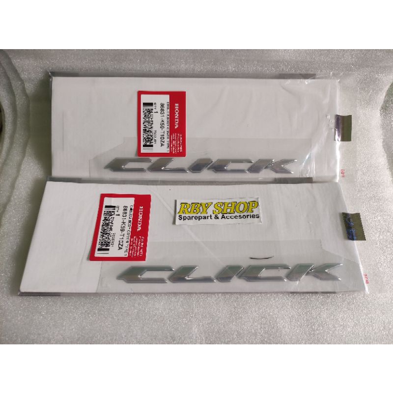 Original Honda Genuine Parts Click Emblem | Shopee Malaysia