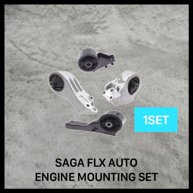 PROTON SAGA FLX 1.3 1.6 AUTO ENGINE MOUNTING SET 4PCS | Shopee Malaysia