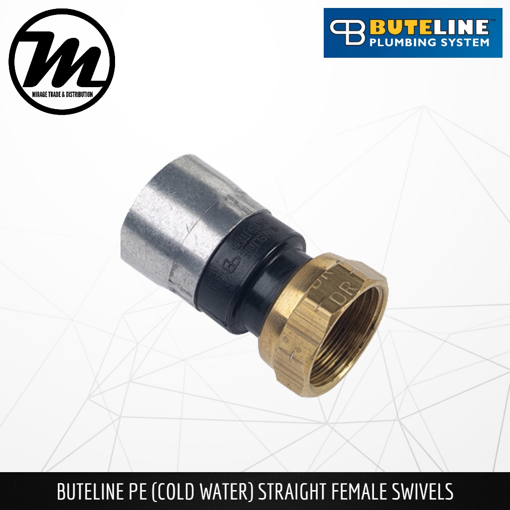 Buteline PE Straight Female Swivels Cold Water Fitting | Shopee Malaysia