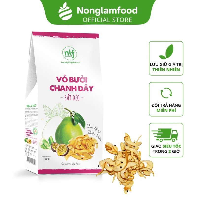 Dried Passion Fruit Grapefruit Peel Box 100g | Nonglamfood Nonglamfood ...