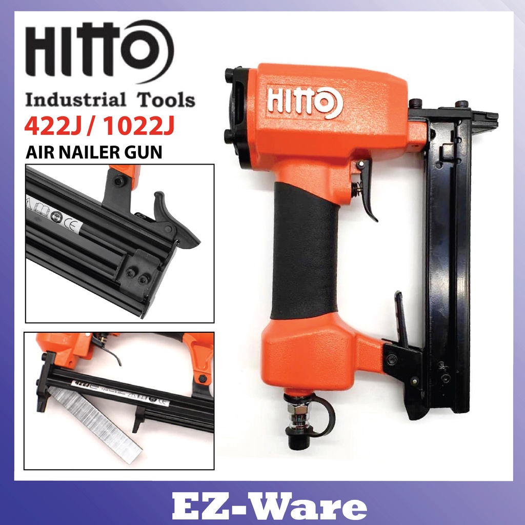 Hitto 422J / 1022J (20 Gauge) Pneumatic Air Stapler Gun | Shopee Malaysia