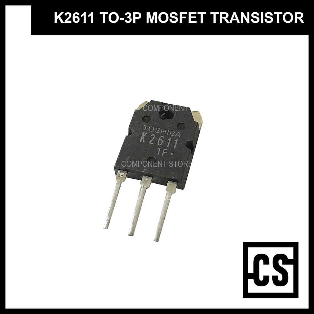 K2611 TO-3P MOSFET Transistor 9A 500V For Welding Machine Switching ...