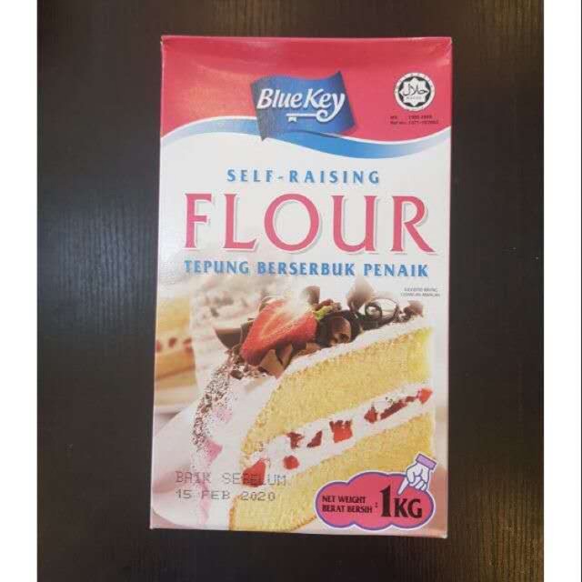 Bluekey Self Raising flour tepung berserbuk penaik 1kg | Shopee Malaysia