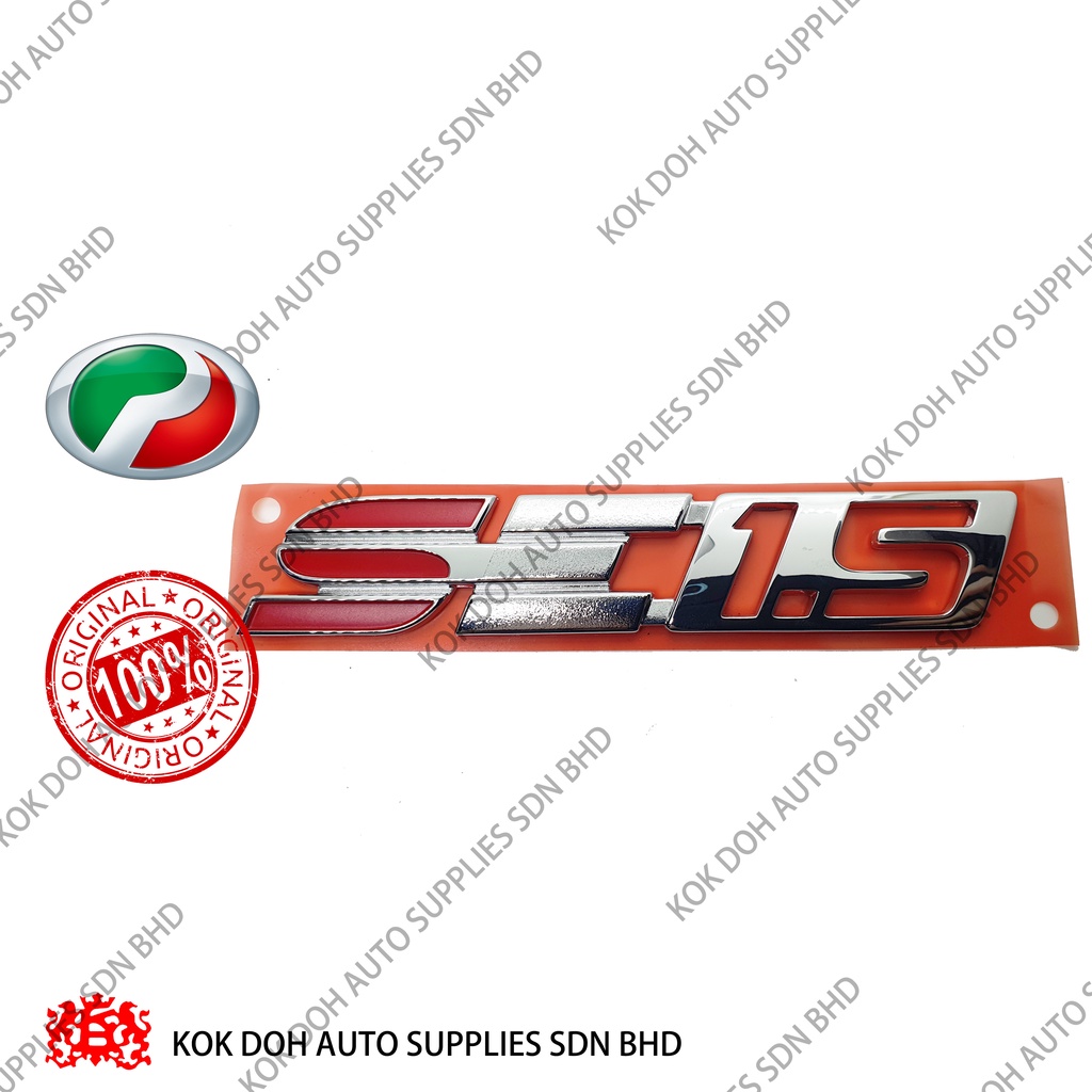 [100% ORIGINAL ] PERODUA MYVI LAGI BEST D54T REAR LID LOGO / EMBLEM (SE ...