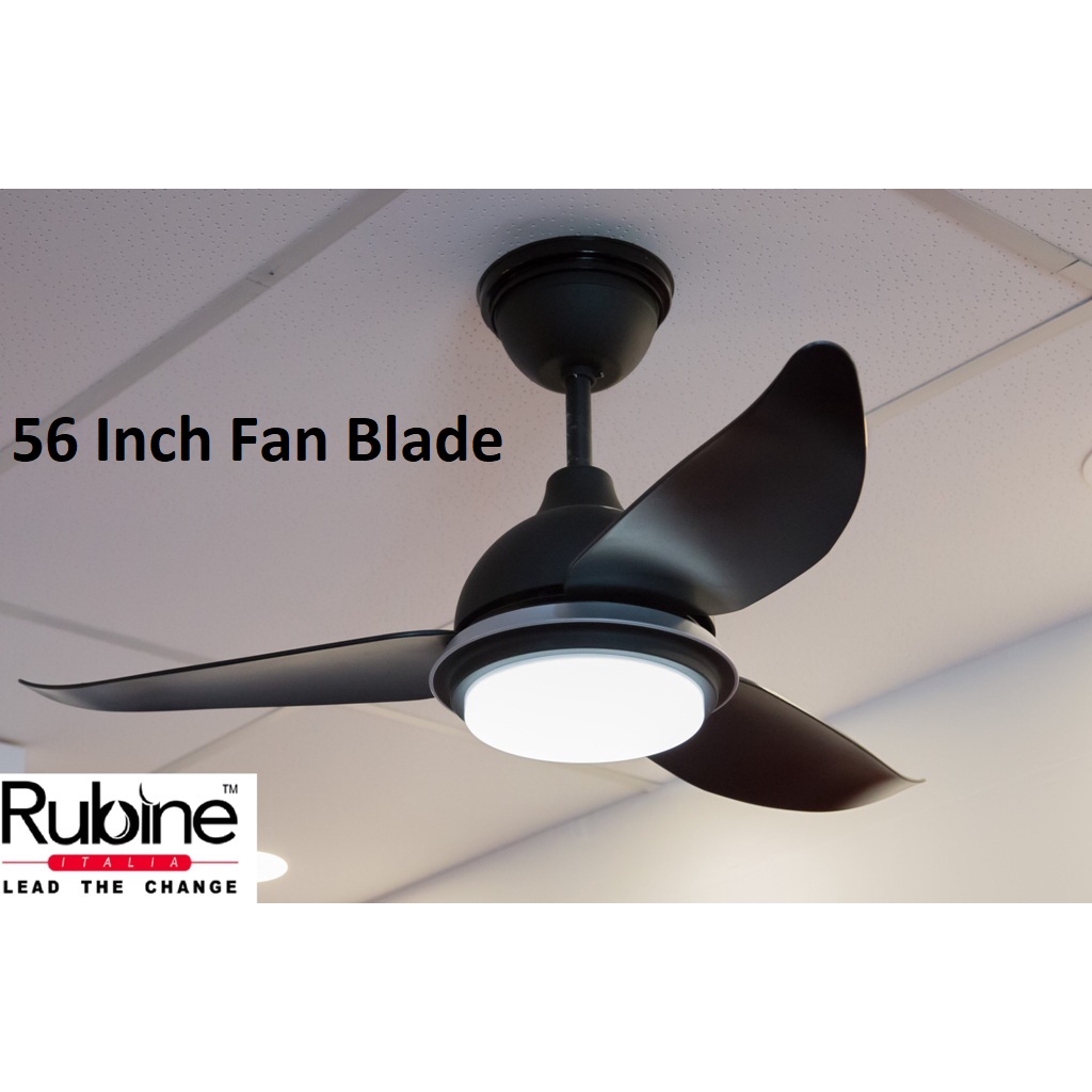 Rubine Elegant Ceiling Ampio Fan With Light 56 Inch | Shopee Malaysia