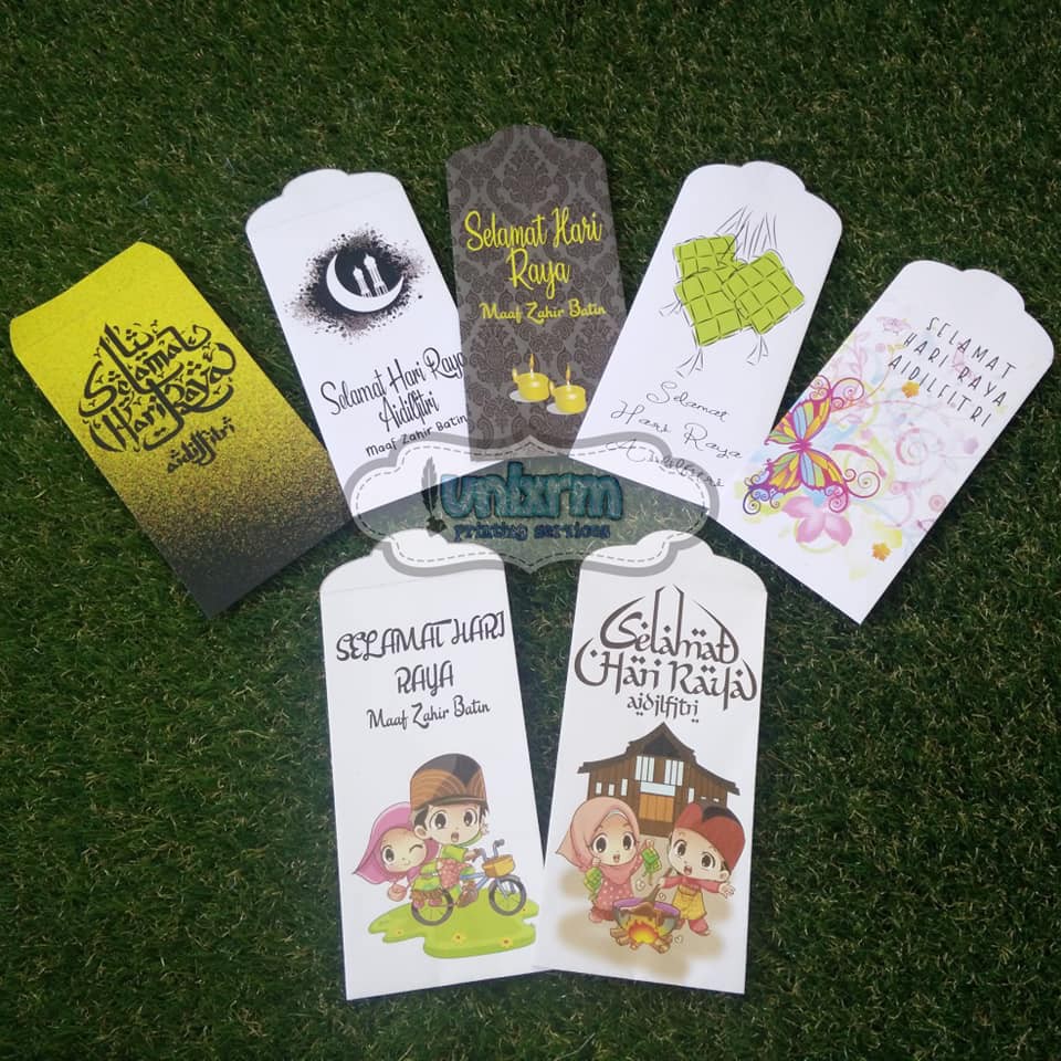 10pcs Custom Sampul Duit Raya 2024 Custom Made Design Sampul Duit Raya ...