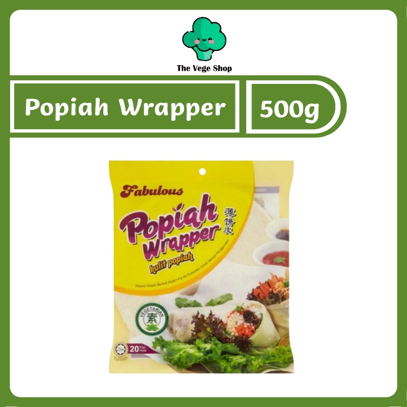 Fabulous Popiah Wrapper 500g (Vegetarian) | Shopee Malaysia