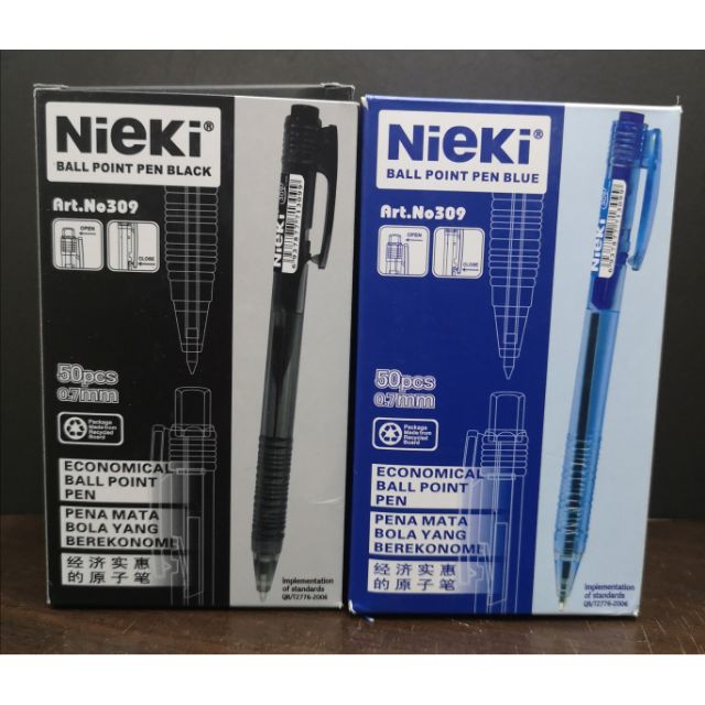 Nieki 309 Ball Point Pen 50pcs/Box | Shopee Malaysia
