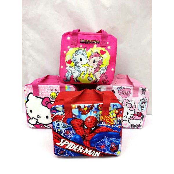 Beg Bekas Makanan Budak Sekolah Rendah Tadika Taska LuchBag For kids ...