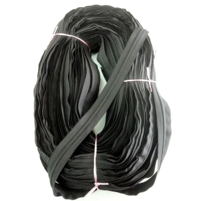 Zip panjang Zip Meter Zip Kusyen Zip bag Zipper #5 (100 yards) | Shopee ...